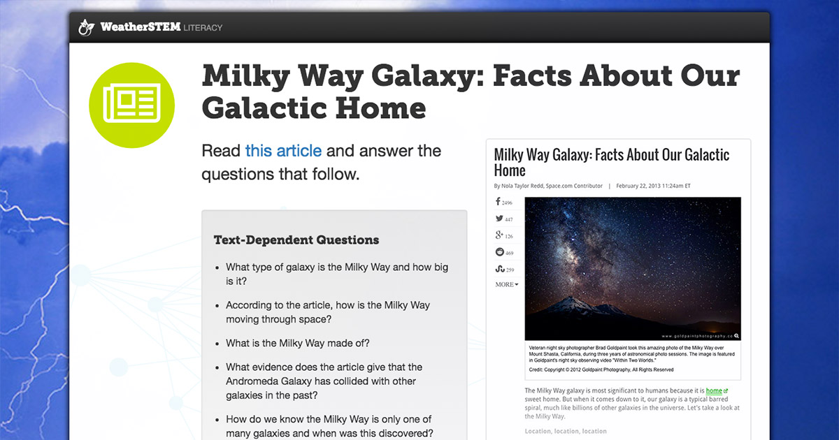 Milkywayour Galactic Home