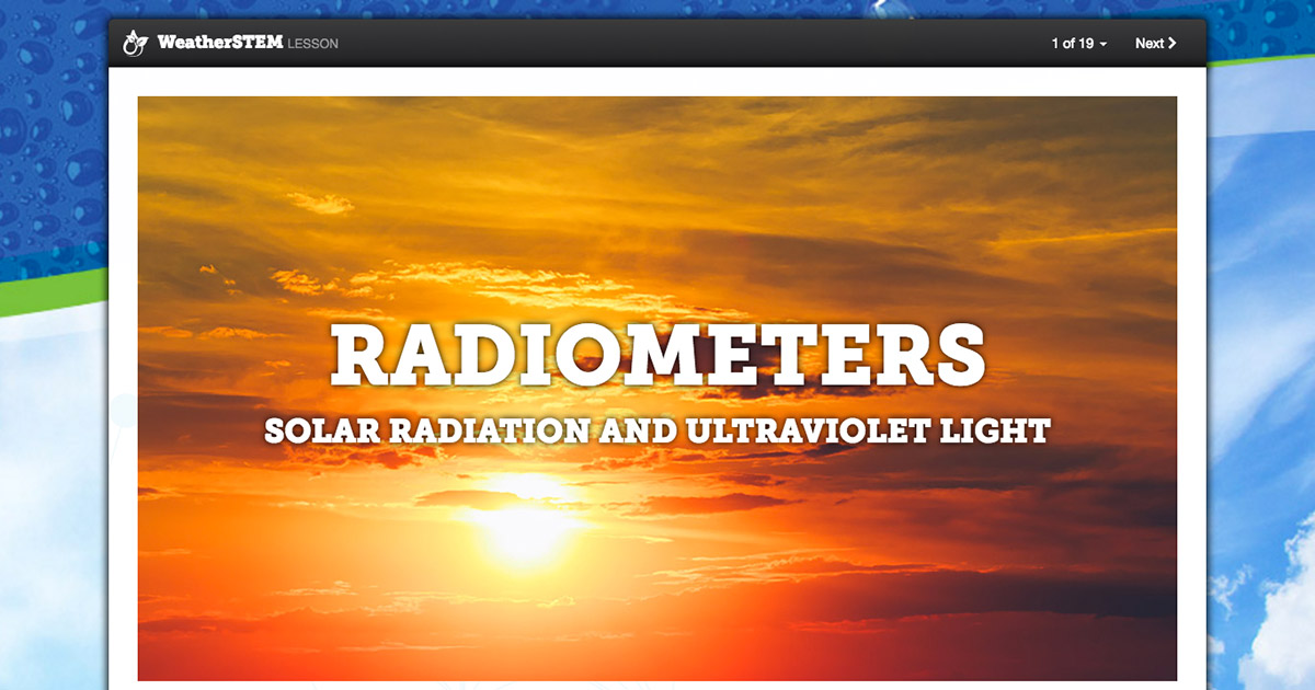 Solar Radiation - Direct Measurements | Radiometers