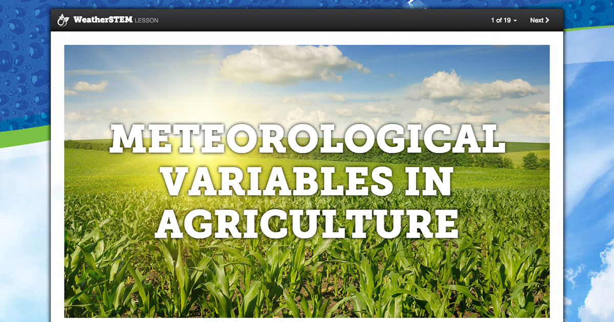 GDD and Temperature | Meteorological Variables in Agriculture